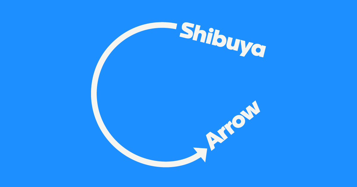 Public Art → シブヤ・アロープロジェクト